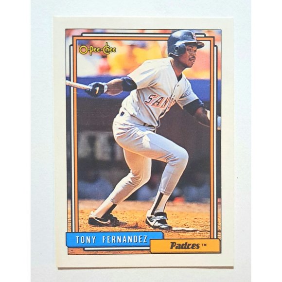 Opee-Chee | Toys | 992 Opeechee 6 Toby Fernandez Baseball Card | Poshmark